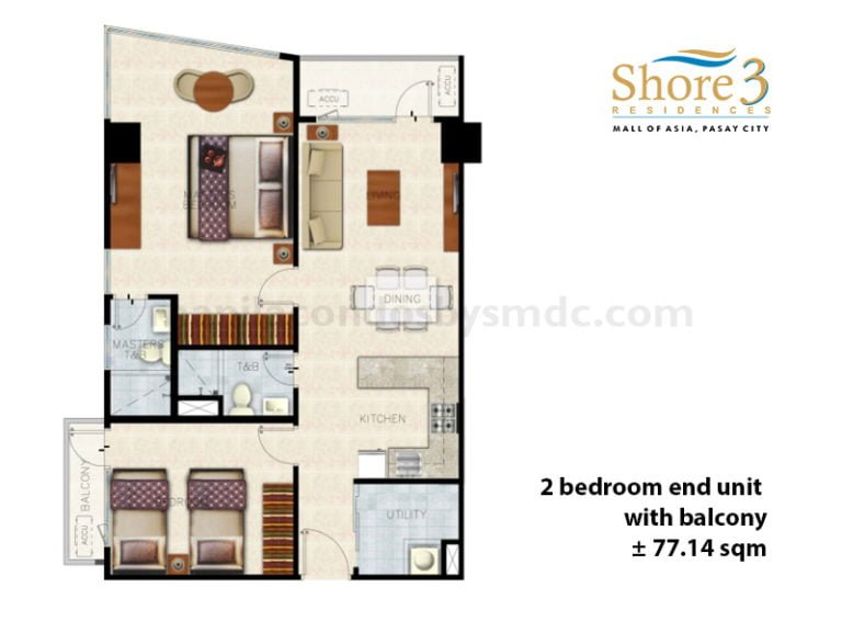 Shore 3 Residences | Mall of Asia Pasay Condo by SMDC